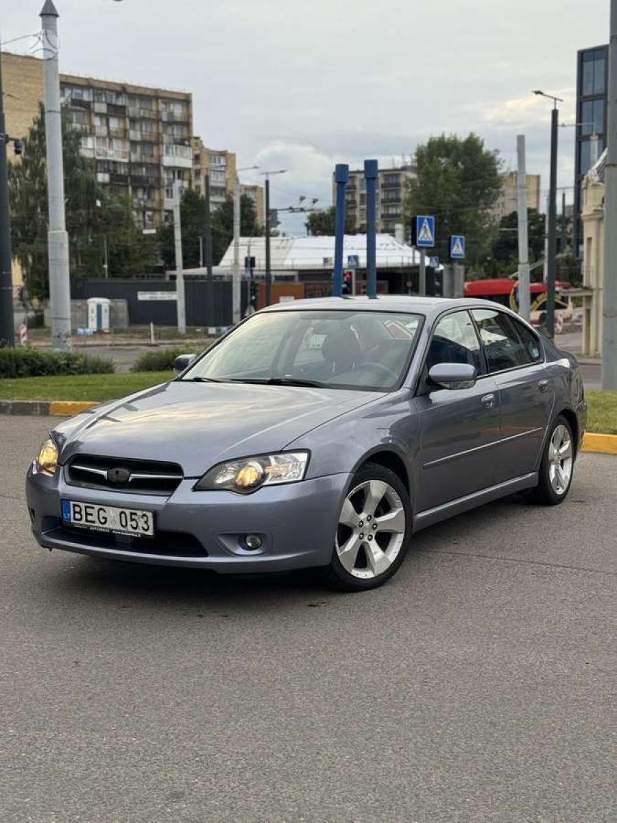 Синий Субару Легаси 2006 в Вильнюс, объемом двигателя 1.99 л и пробегом 209 тыс. км за 950 €, фото 1 на AUTOMOTO.COM.LV