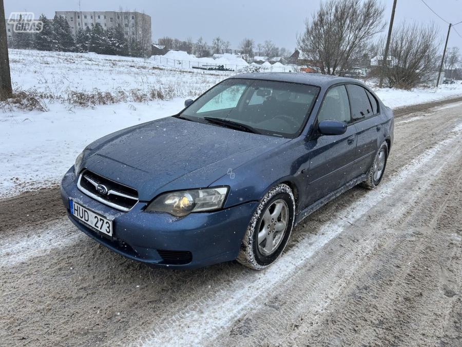 Blue Subaru Legacy 2008 in Ukmerge, with an engine capacity of 2.50 L and mileage of 156 thousand km for 1550 €, photo 1 on AUTOMOTO.COM.LV