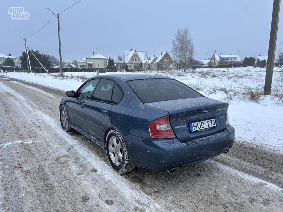 Blue Subaru Legacy 2008 in Ukmerge, with an engine capacity of 2.50 L and mileage of 156 thousand km for 1550 €, photo 3 on AUTOMOTO.COM.LV