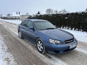 Blue Subaru Legacy 2008 in Ukmerge, with an engine capacity of 2.50 L and mileage of 156 thousand km for 1550 €, photo 8 on AUTOMOTO.COM.LV