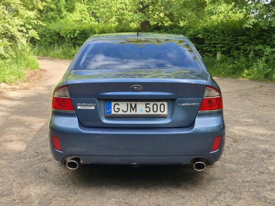 Zils Subaru Legacy 2008 Kauņa, ar dzinēja tilpumu 3.00 L un nobraukumu 260 tūkst. km par 2400 €, foto 5 vietnē AUTOMOTO.COM.LV
