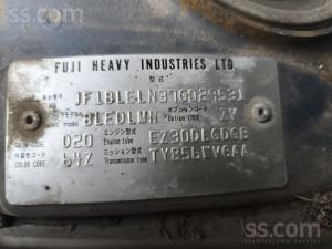 Zils Subaru Legacy 2008 Rīga, ar dzinēja tilpumu 3.00 L un nobraukumu 260 tūkst. km par 4750 €, foto 15 vietnē AUTOMOTO.COM.LV