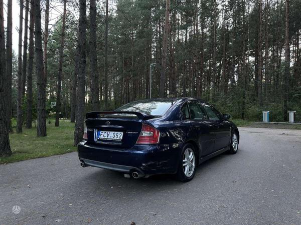 Blue Subaru Legacy 2010 in Vilnius, with an engine capacity of 2.46 L and mileage of 138 thousand km for 1200 €, photo 5 on AUTOMOTO.COM.LV