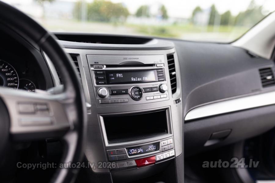 Blue Subaru Legacy 2011 in Tallinn, with an engine capacity of 2.00 L and mileage of 292 thousand km for 3499 €, photo 19 on AUTOMOTO.COM.LV