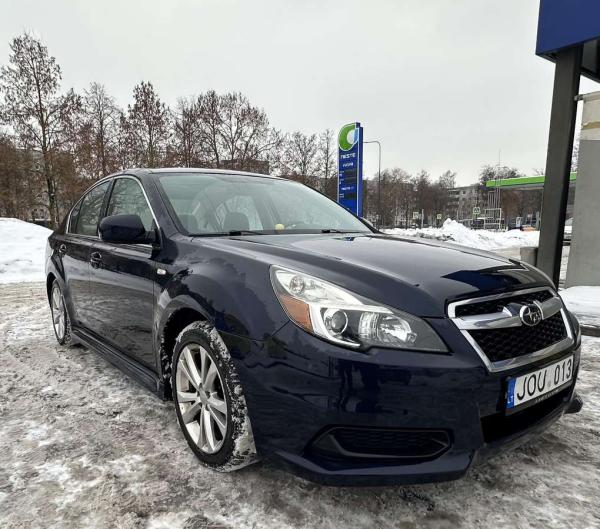 Blue Subaru Legacy 2013 in Kaunas, with an engine capacity of 2.46 L and mileage of 286 thousand km for 2013 €, photo 2 on AUTOMOTO.COM.LV
