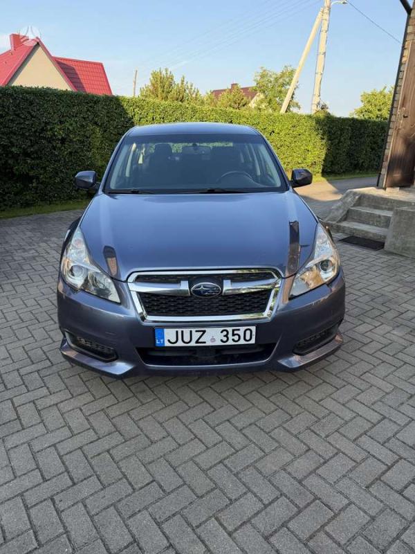 Blue Subaru Legacy 2014 in Telschi, with an engine capacity of 2.46 L and mileage of 78 thousand km for 7000 €, photo 2 on AUTOMOTO.COM.LV