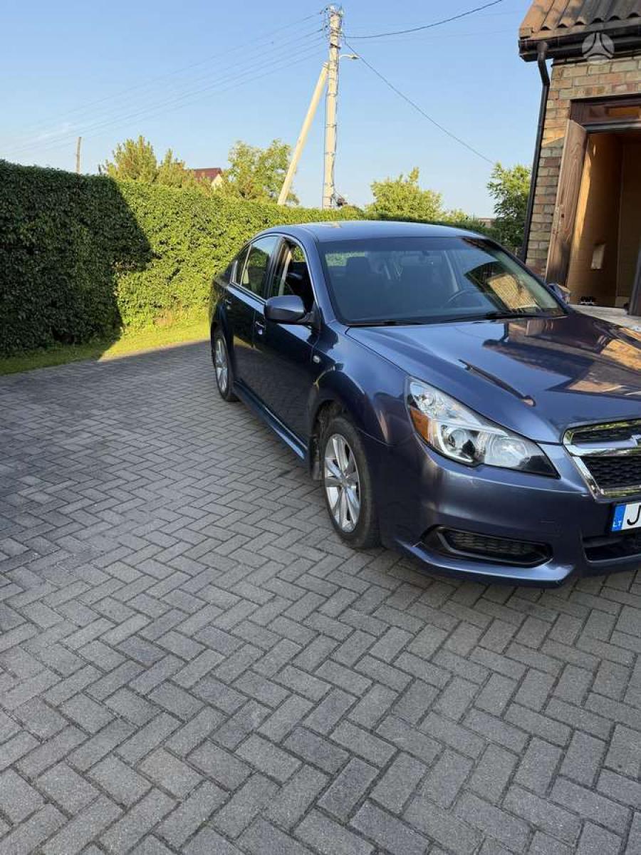 Zils Subaru Legacy 2014 Telšiai, ar dzinēja tilpumu 2.46 L un nobraukumu 78 tūkst. km par 7000 €, foto 3 vietnē AUTOMOTO.COM.LV