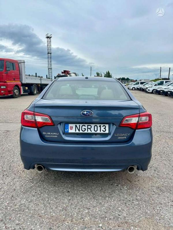 Zils Subaru Legacy 2015 Mažeikiai, ar dzinēja tilpumu 3.60 L un nobraukumu 161 tūkst. km par 10500 €, foto 6 vietnē AUTOMOTO.COM.LV