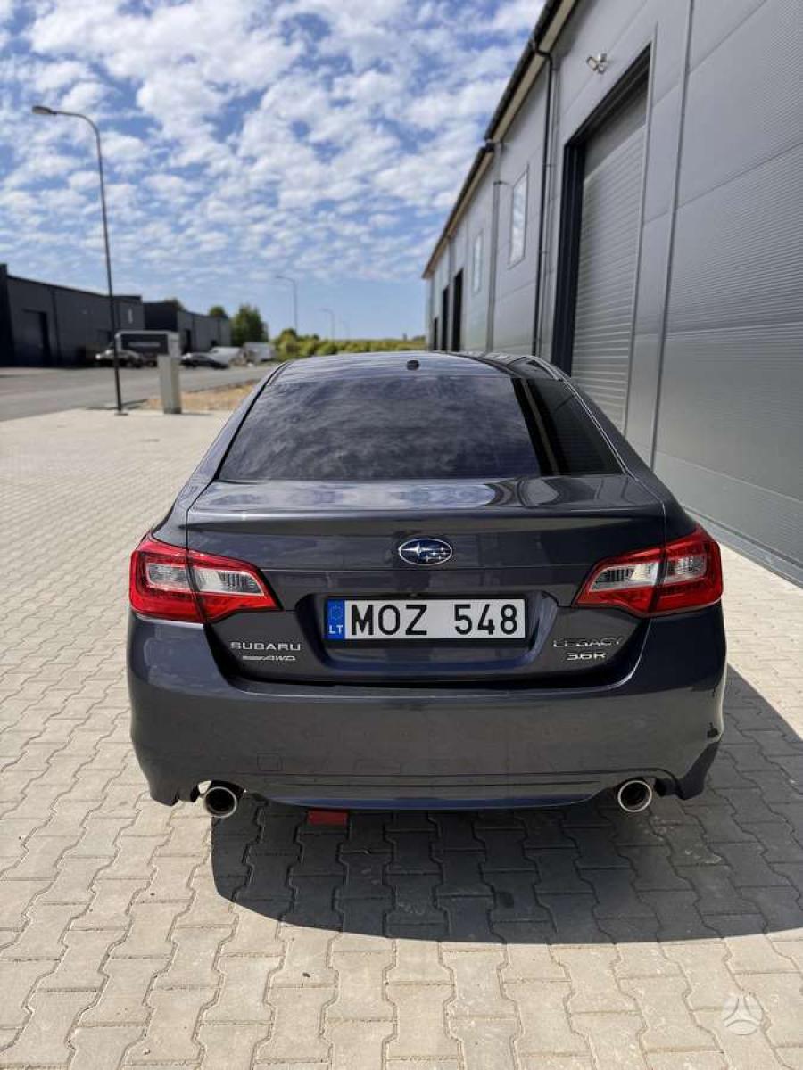 Zils Subaru Legacy 2015 Klaipėda, ar dzinēja tilpumu 3.63 L un nobraukumu 178 tūkst. km par 10200 €, foto 12 vietnē AUTOMOTO.COM.LV