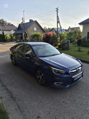 Blue Subaru Legacy 2019 in Vilnius, with an engine capacity of 2.50 L and mileage of 117 thousand km for 15200 €, photo 5 on AUTOMOTO.COM.LV