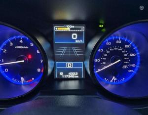 Blue Subaru Legacy 2019 in Vilnius, with an engine capacity of 2.50 L and mileage of 117 thousand km for 15200 €, photo 14 on AUTOMOTO.COM.LV