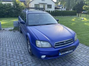 Zils Subaru Legacy 2000 Kauņa, ar dzinēja tilpumu 2.50 L un nobraukumu 350 tūkst. km par 1000 €, foto 3 vietnē AUTOMOTO.COM.LV