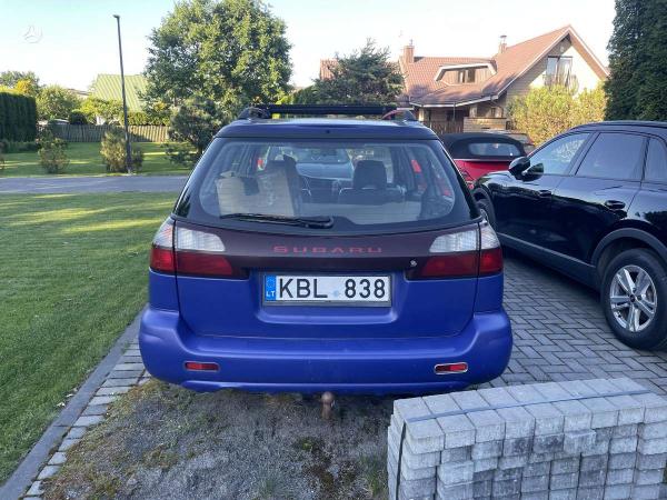 Zils Subaru Legacy 2000 Kauņa, ar dzinēja tilpumu 2.50 L un nobraukumu 350 tūkst. km par 1000 €, foto 8 vietnē AUTOMOTO.COM.LV