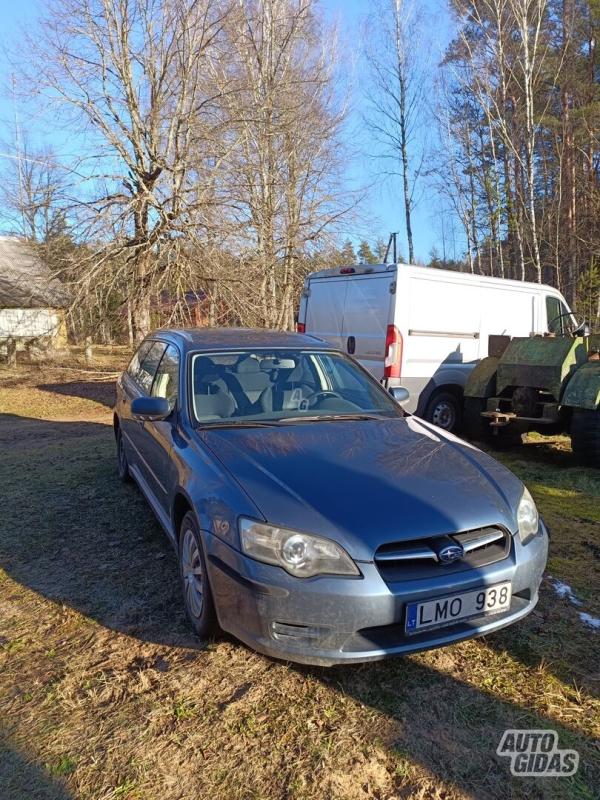 Blue Subaru Legacy 2004 in Vilnius, with an engine capacity of 2.00 L and mileage of 324 thousand km for 1300 €, photo 1 on AUTOMOTO.COM.LV