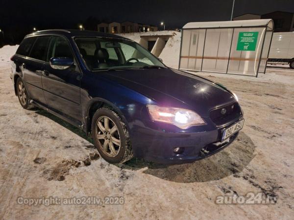 Blue Subaru Legacy 2004 in Tallinn, with an engine capacity of 2.50 L and mileage of 231 thousand km for 1299 €, photo 2 on AUTOMOTO.COM.LV