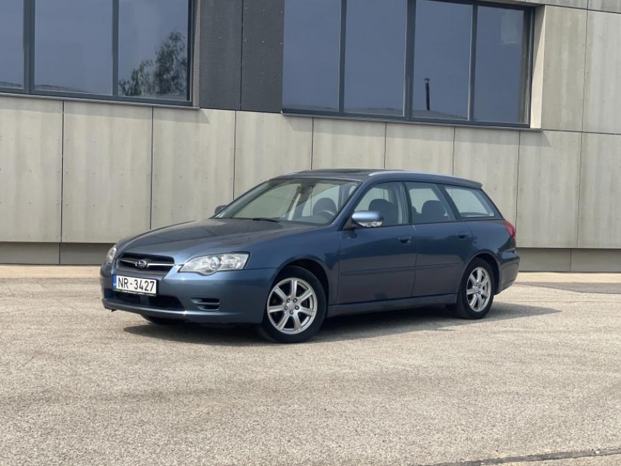 Blue Subaru Legacy 2005 in Riga, with an engine capacity of 2.00 L and mileage of 1918 thousand km for 3390 €, photo 1 on AUTOMOTO.COM.LV