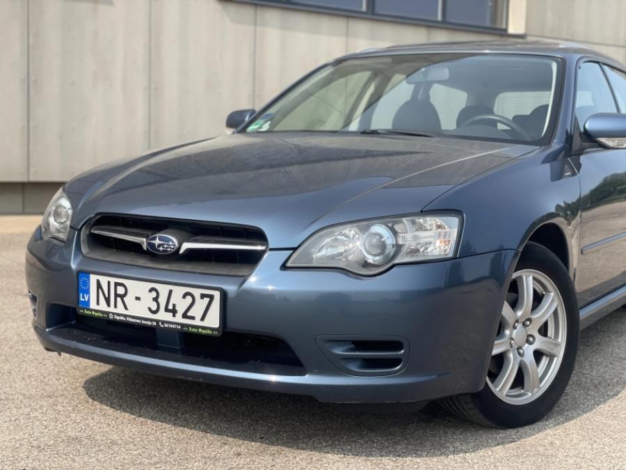 Blue Subaru Legacy 2005 in Riga, with an engine capacity of 2.00 L and mileage of 1918 thousand km for 3390 €, photo 12 on AUTOMOTO.COM.LV