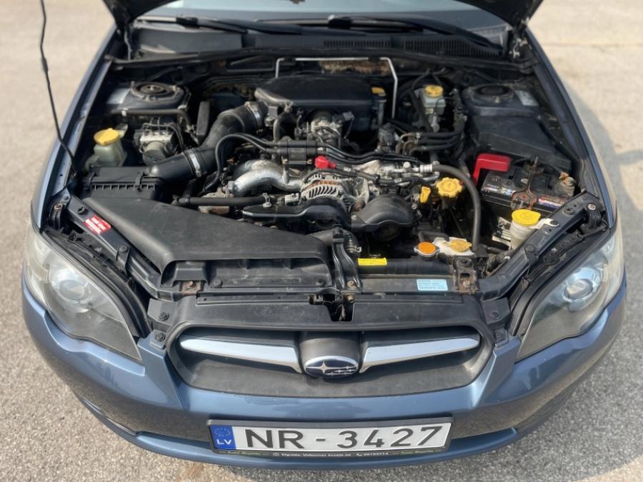 Blue Subaru Legacy 2005 in Riga, with an engine capacity of 2.00 L and mileage of 1918 thousand km for 3390 €, photo 16 on AUTOMOTO.COM.LV