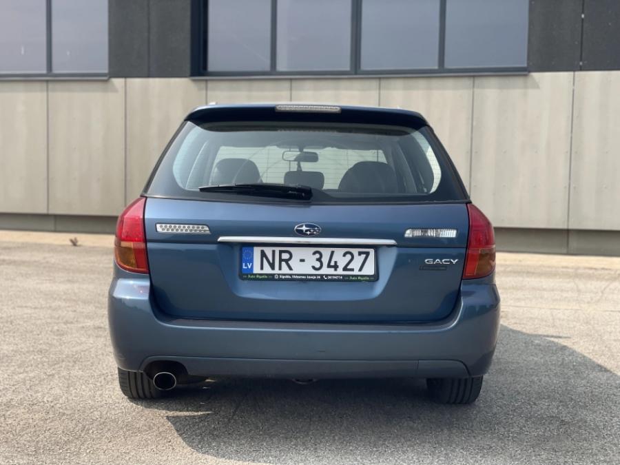Blue Subaru Legacy 2005 in Riga, with an engine capacity of 2.00 L and mileage of 1918 thousand km for 3390 €, photo 31 on AUTOMOTO.COM.LV