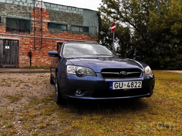 Синий Субару Легаси 2005 в Рига, объемом двигателя 2.00 л и пробегом 288 тыс. км за 1800 €, фото 2 на AUTOMOTO.COM.LV