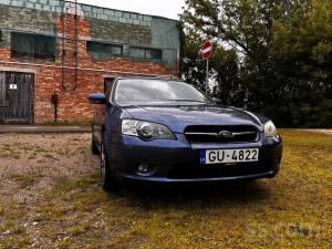 Blue Subaru Legacy 2005 in Riga, with an engine capacity of 2.00 L and mileage of 288 thousand km for 1800 €, photo 3 on AUTOMOTO.COM.LV