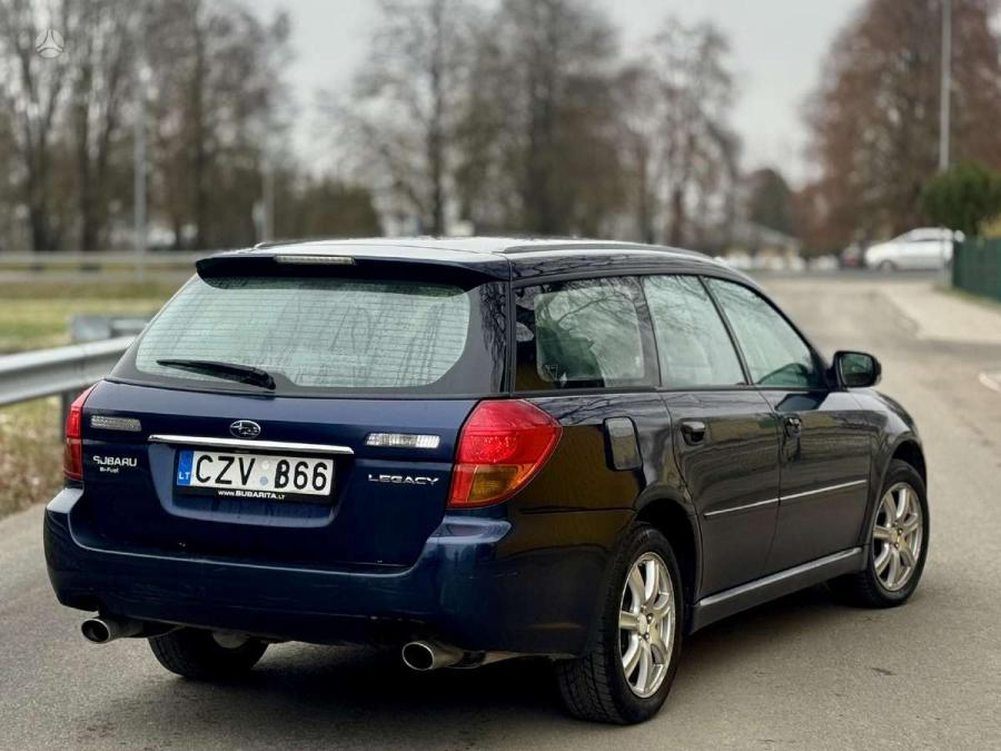 Blue Subaru Legacy 2006 in Radviliskis, with an engine capacity of 2.50 L and mileage of 380 thousand km for 1200 €, photo 10 on AUTOMOTO.COM.LV