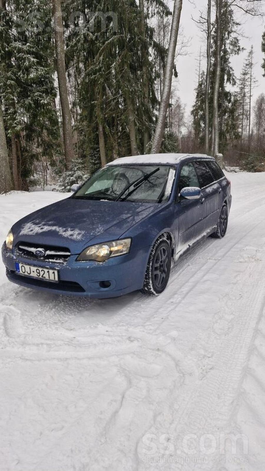 Zils Subaru Legacy 2006 Rīga, ar dzinēja tilpumu 2.50 L un nobraukumu 321 tūkst. km par 1750 €, foto 1 vietnē AUTOMOTO.COM.LV