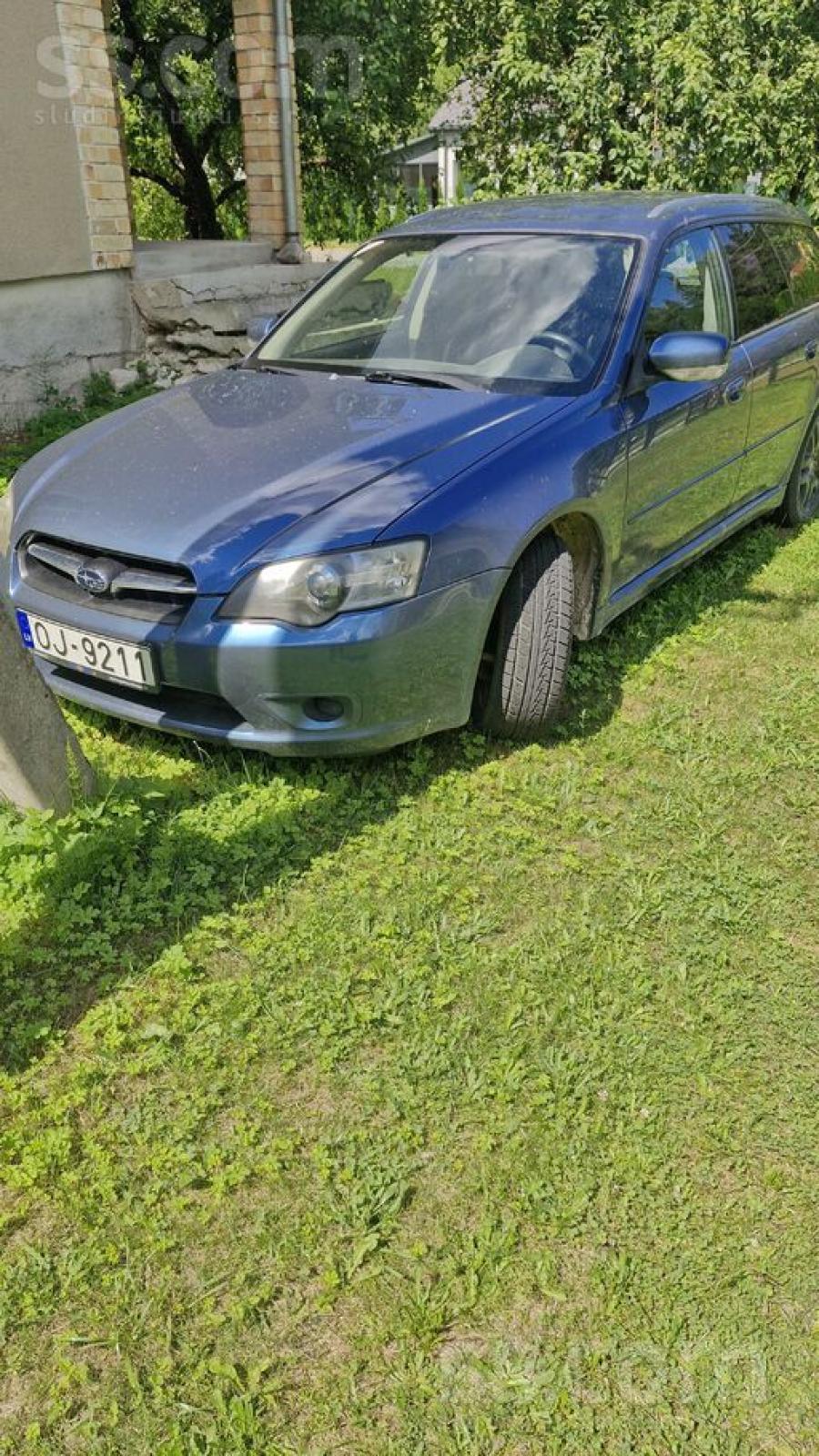 Blue Subaru Legacy 2006 in Riga, with an engine capacity of 2.50 L and mileage of 324 thousand km for 1450 €, photo 1 on AUTOMOTO.COM.LV