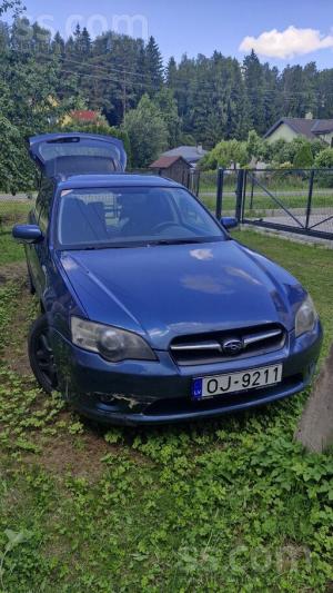 Blue Subaru Legacy 2006 in Riga, with an engine capacity of 2.50 L and mileage of 324 thousand km for 1450 €, photo 6 on AUTOMOTO.COM.LV