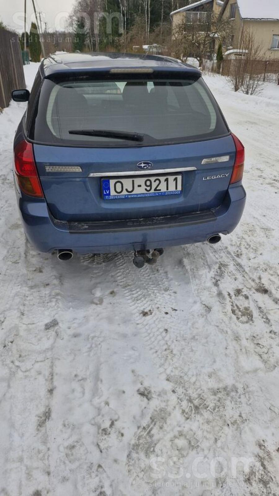 Zils Subaru Legacy 2006 Rīga, ar dzinēja tilpumu 2.50 L un nobraukumu 322 tūkst. km par 2850 €, foto 4 vietnē AUTOMOTO.COM.LV