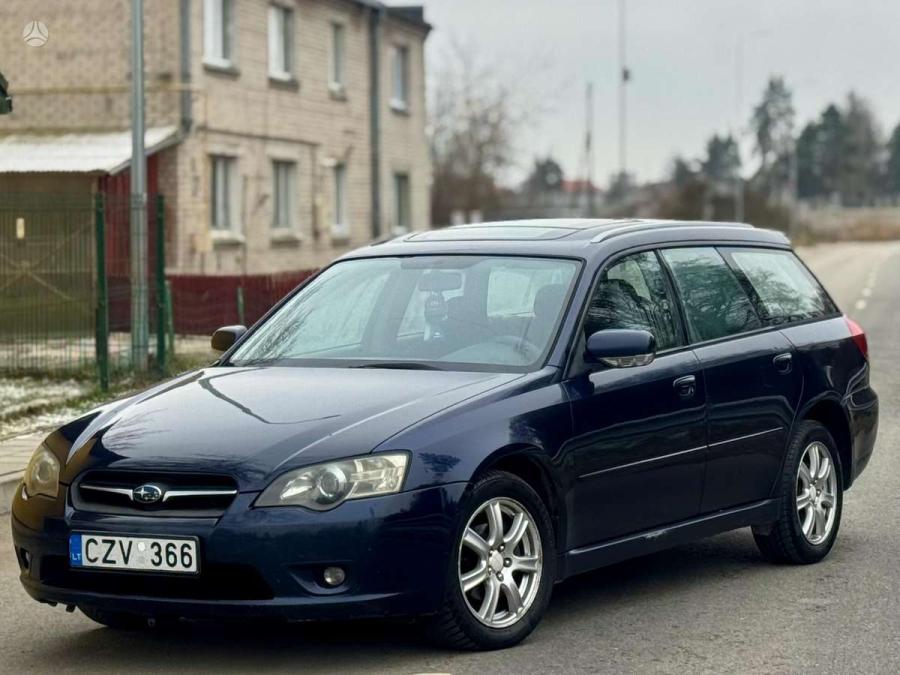 Blue Subaru Legacy 2006 in Radviliskis, with an engine capacity of 2.50 L and mileage of 333 thousand km for 1750 €, photo 1 on AUTOMOTO.COM.LV