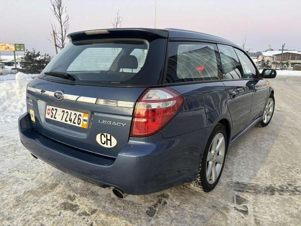 Blue Subaru Legacy 2007 in Vilnius, with an engine capacity of 1.99 L and mileage of 235 thousand km for 3350 €, photo 5 on AUTOMOTO.COM.LV