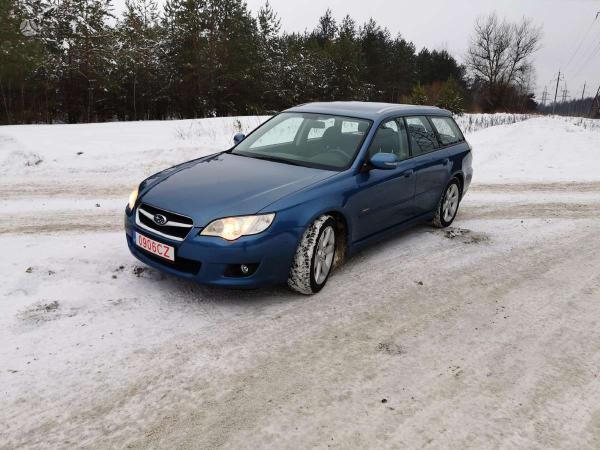 Blue Subaru Legacy 2007 in Vilnius, with an engine capacity of 1.99 L and mileage of 237 thousand km for 3490 €, photo 10 on AUTOMOTO.COM.LV