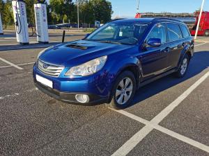 Zils Subaru Legacy 2010 Kauņa, ar dzinēja tilpumu 2.00 L un nobraukumu 305 tūkst. km par 3200 €, foto  vietnē AUTOMOTO.COM.LV