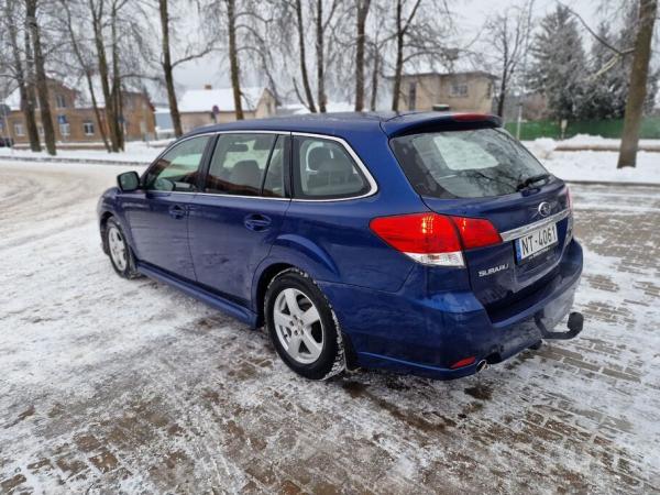 Blue Subaru Legacy 2012 in Jelgava, with an engine capacity of 2.00 L and mileage of 349 thousand km for 3200 €, photo 7 on AUTOMOTO.COM.LV