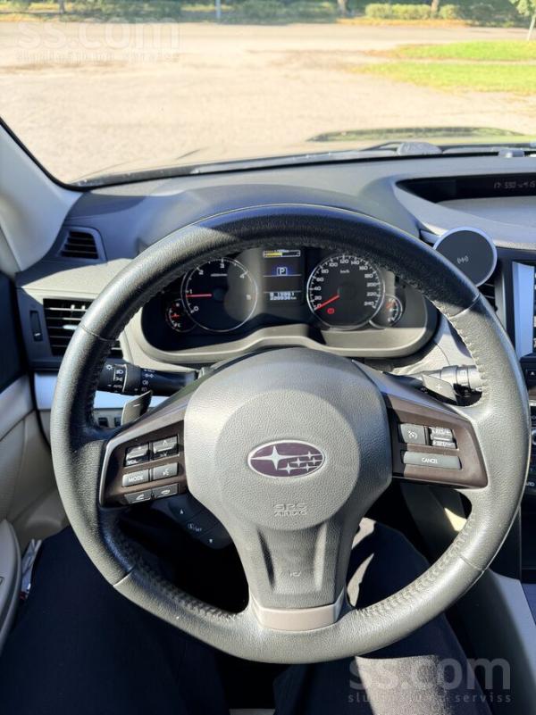 Blue Subaru Legacy 2014 in Liepaja, with an engine capacity of 2.00 L and mileage of 229 thousand km for 5650 €, photo 7 on AUTOMOTO.COM.LV
