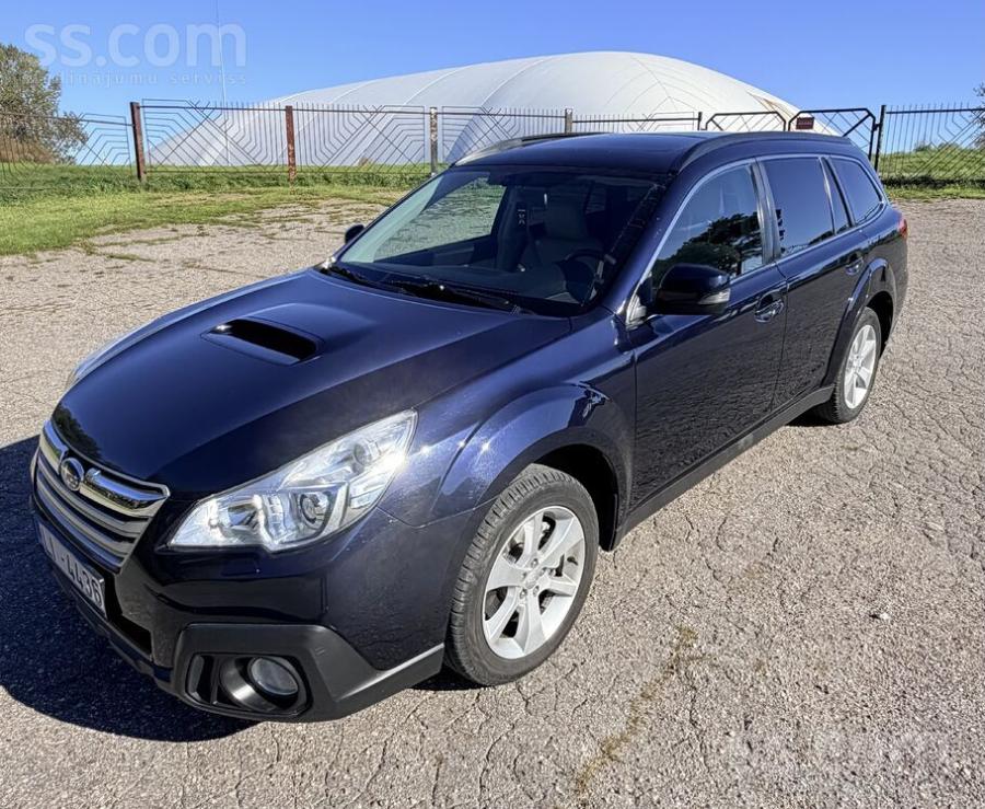 Blue Subaru Legacy 2014 in Liepaja, with an engine capacity of 2.00 L and mileage of 229 thousand km for 4980 €, photo 1 on AUTOMOTO.COM.LV
