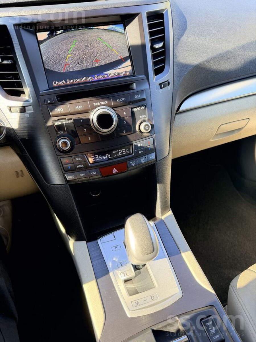 Blue Subaru Legacy 2014 in Liepaja, with an engine capacity of 2.00 L and mileage of 229 thousand km for 4980 €, photo 8 on AUTOMOTO.COM.LV