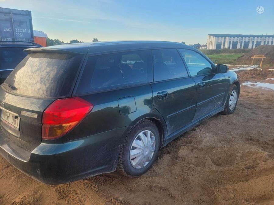 Zaļš Subaru Legacy 2004 Viļņa, ar dzinēja tilpumu 1.99 L un nobraukumu 348 tūkst. km par 1000 €, foto 7 vietnē AUTOMOTO.COM.LV