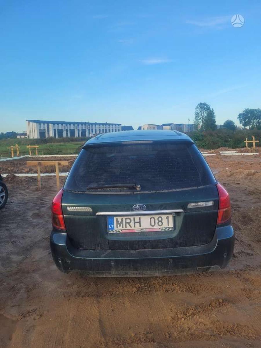 Zaļš Subaru Legacy 2004 Viļņa, ar dzinēja tilpumu 1.99 L un nobraukumu 348 tūkst. km par 1000 €, foto 8 vietnē AUTOMOTO.COM.LV