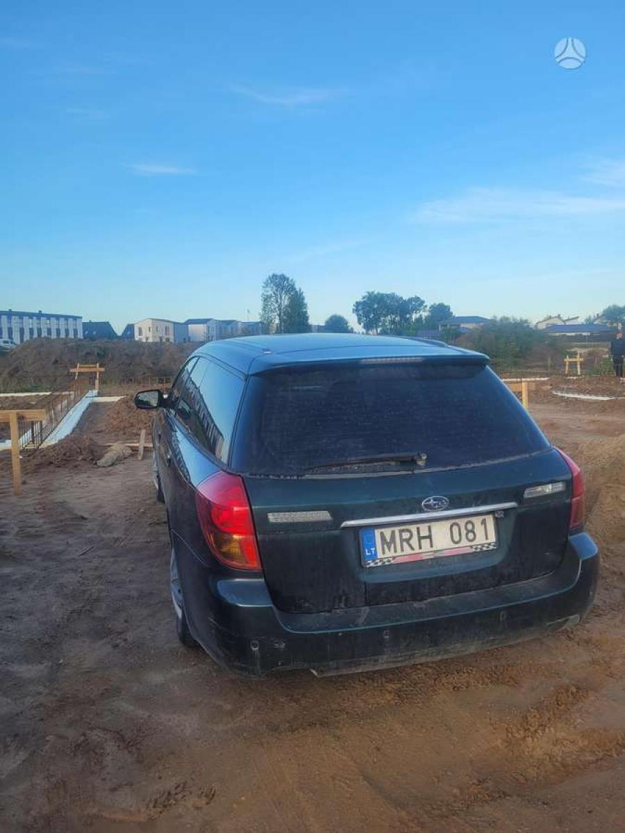 Zaļš Subaru Legacy 2004 Viļņa, ar dzinēja tilpumu 1.99 L un nobraukumu 348 tūkst. km par 1000 €, foto 9 vietnē AUTOMOTO.COM.LV