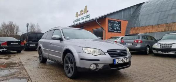 Pelēks Subaru Legacy 2007 Valmiera, ar dzinēja tilpumu 2.50 L un nobraukumu 346 tūkst. km par 1750 €, foto 1 vietnē AUTOMOTO.COM.LV