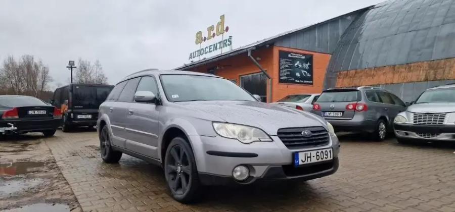 Grey Subaru Legacy 2007 in Valmiera, with an engine capacity of 2.50 L and mileage of 346 thousand km for 1750 €, photo 1 on AUTOMOTO.COM.LV