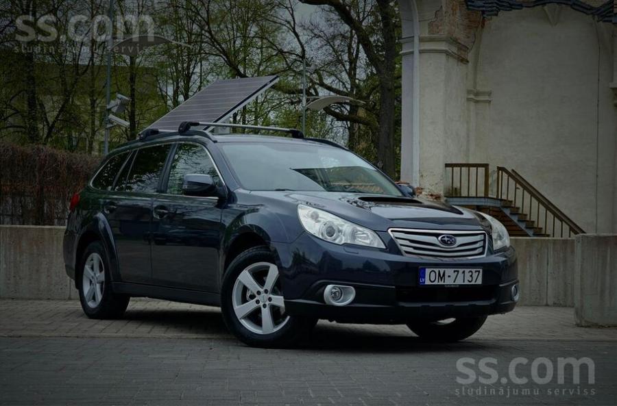 Pelēks Subaru Legacy 2012 Jelgava, ar dzinēja tilpumu 2.00 L un nobraukumu 186 tūkst. km par 5490 €, foto 3 vietnē AUTOMOTO.COM.LV