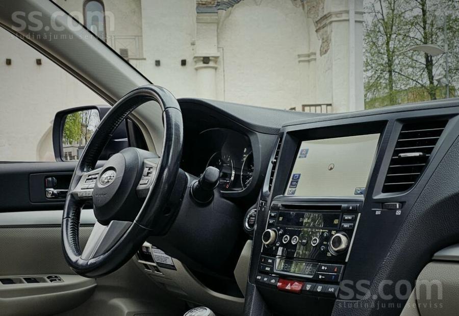 Pelēks Subaru Legacy 2012 Jelgava, ar dzinēja tilpumu 2.00 L un nobraukumu 186 tūkst. km par 5490 €, foto 11 vietnē AUTOMOTO.COM.LV