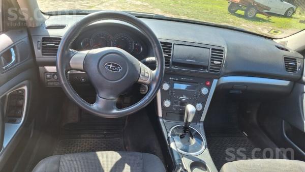 Grey Subaru Legacy 2007 in Bauska, with an engine capacity of 2.00 L and mileage of 252 thousand km for 650 €, photo 5 on AUTOMOTO.COM.LV