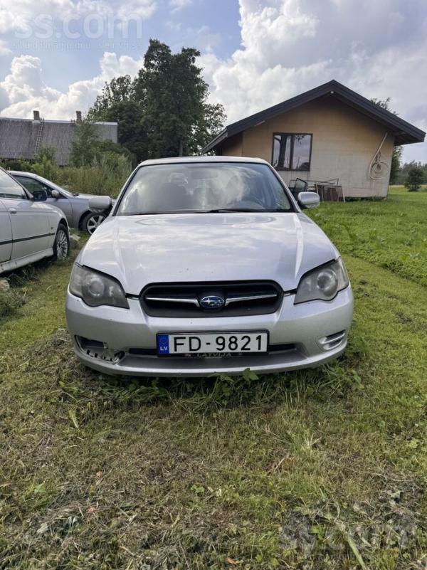 Grey Subaru Legacy 2007 in Cesis, with an engine capacity of 2.50 L and mileage of 182 thousand km for 750 €, photo 7 on AUTOMOTO.COM.LV