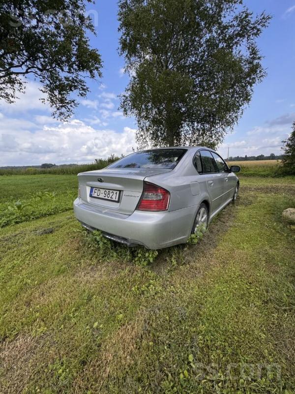 Grey Subaru Legacy 2007 in Cesis, with an engine capacity of 2.50 L and mileage of 182 thousand km for 750 €, photo 9 on AUTOMOTO.COM.LV