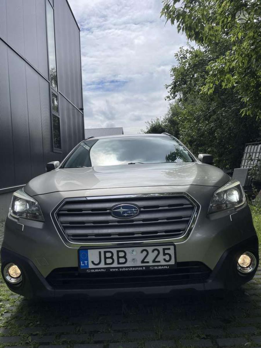 Grey Subaru Legacy 2015 in Kaunas, with an engine capacity of 2.00 L and mileage of 225 thousand km for 6500 €, photo 1 on AUTOMOTO.COM.LV