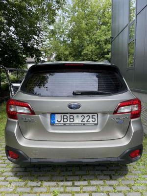 Grey Subaru Legacy 2015 in Kaunas, with an engine capacity of 2.00 L and mileage of 225 thousand km for 6500 €, photo 11 on AUTOMOTO.COM.LV